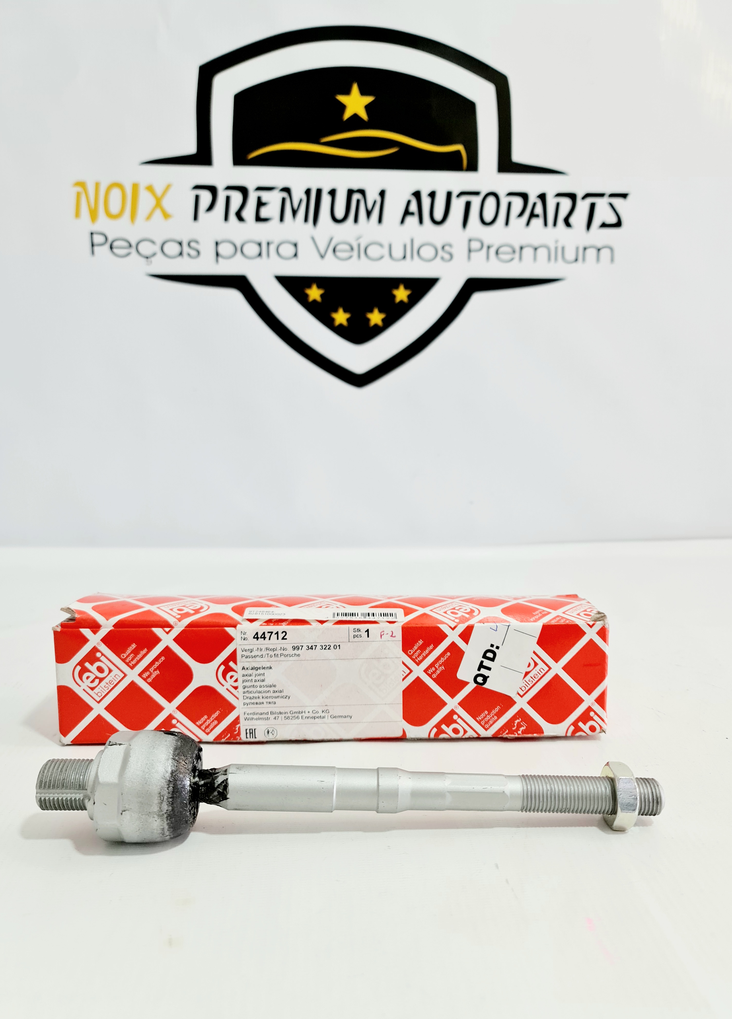 BRAÇO AXIAL PORSCHE 911 99734732201 | Noix Premium Parts
