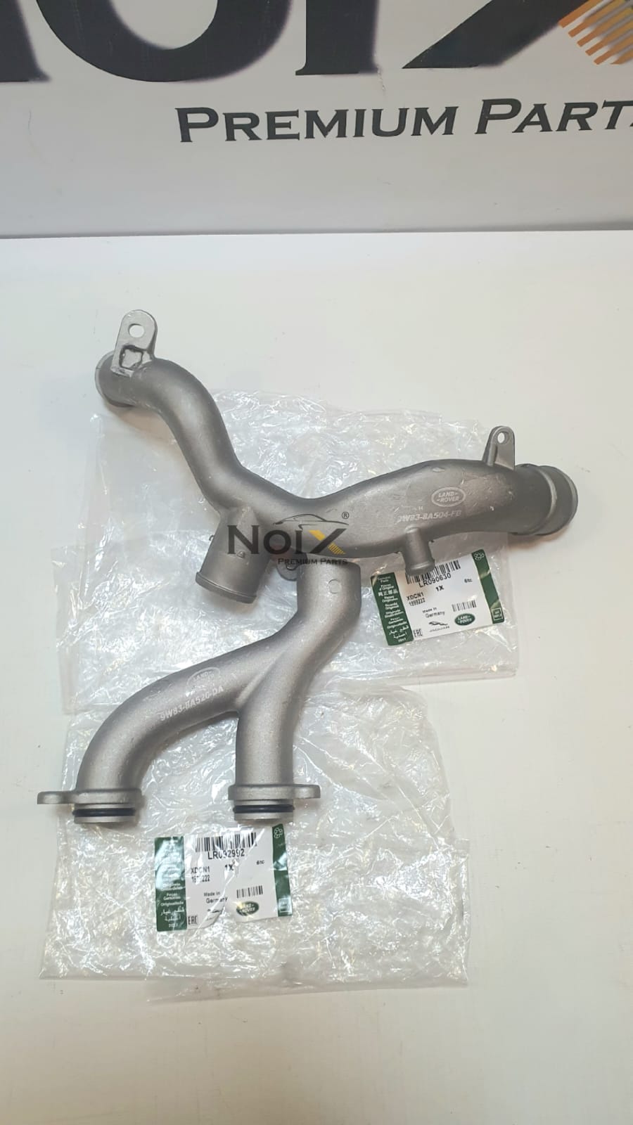 Par De Tubos De Água Original Land Rover Lr090630 Lr092992 | Noix ...